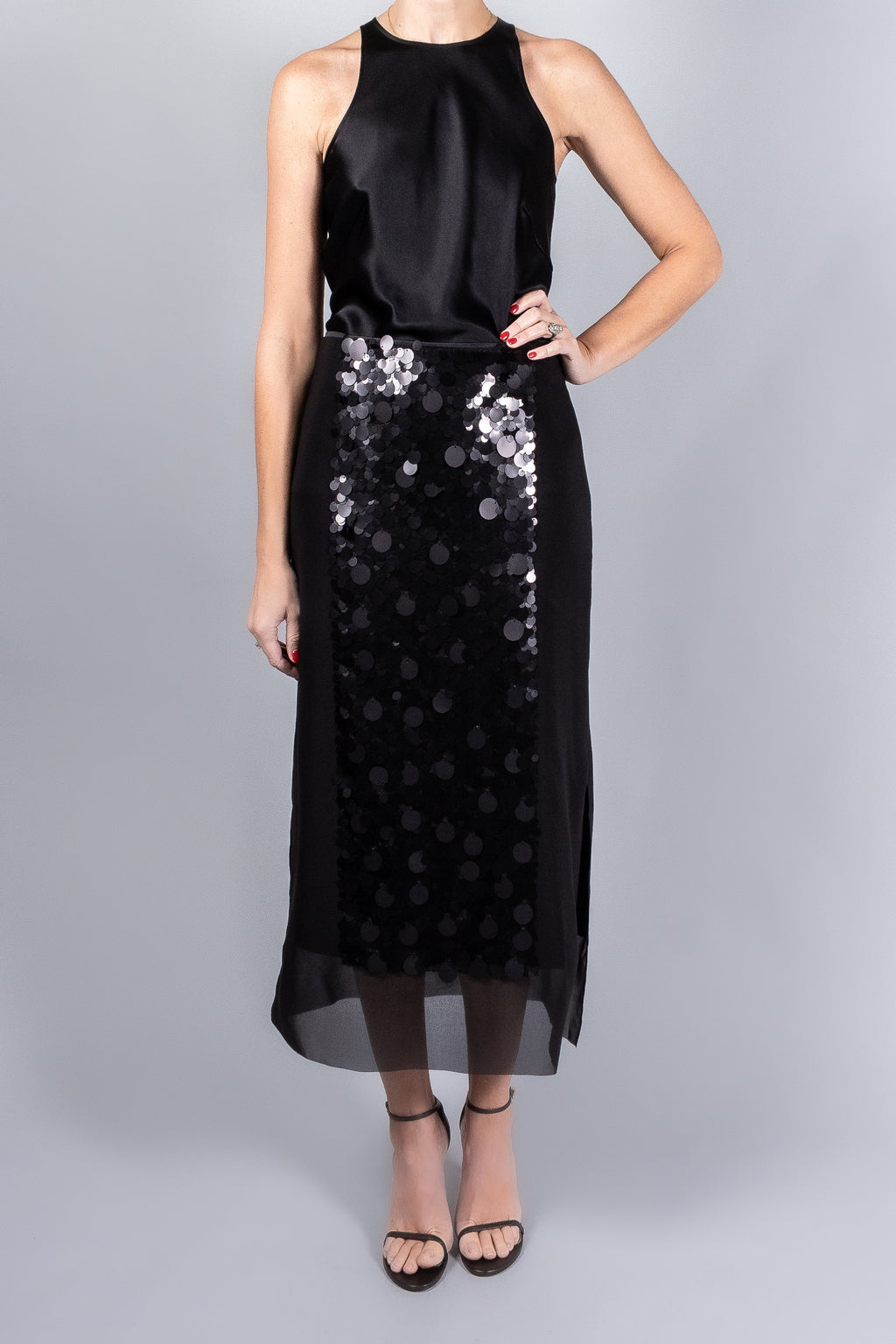 Joseph Cambo-Skirt-Sequin Mixed - Black | Misch Vancouver, Canada